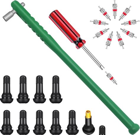 Amazon.com: weideer Tire Valve Stem Tool Removal and Installer Set - 1pcs Valve Stem Installer ...