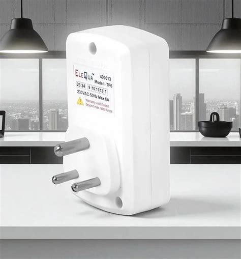 Elequa Automatic Cut Off Timer Socket Plug At ₹ 699piece Digital Timers In Coimbatore Id