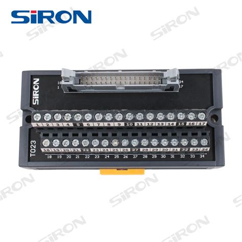 Siron 34pin Input Output European Milidc Wire Connector Terminal Block Terminal Block And