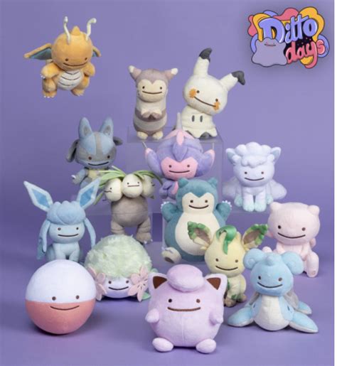Pokémon Center Restocks 44 Ditto Disguise Plushies For Po