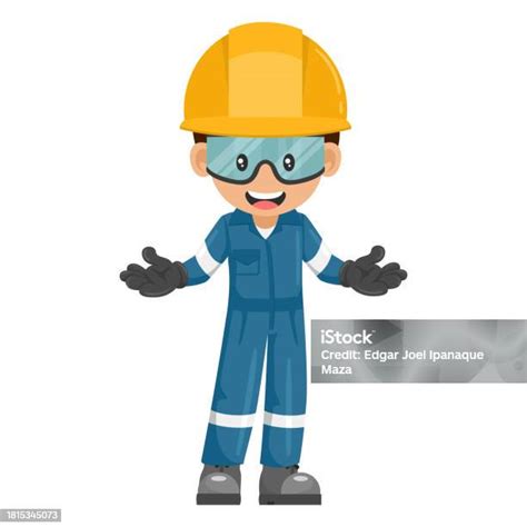 두 손을 벌리고 있는 산업 기계 작업자 작업복과 개인 보호 장비를 착용한 엔지니어 감독관 안전이 최우선입니다 직장에서의 산업