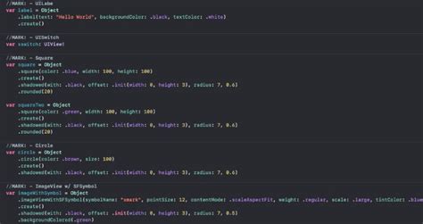 NotSwiftUI Designed To Help You Create UI Components Quickly And