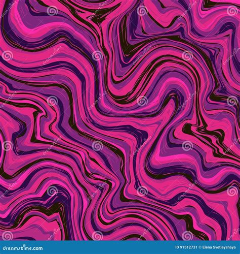 Wavy Stripes Colorful Bright Fresh Vector Pattern Geometric Abstract Fashion Texture Stock