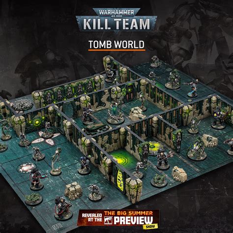 New Deathwatch Kill Team Battle In A Necron Tomb World Ontabletop