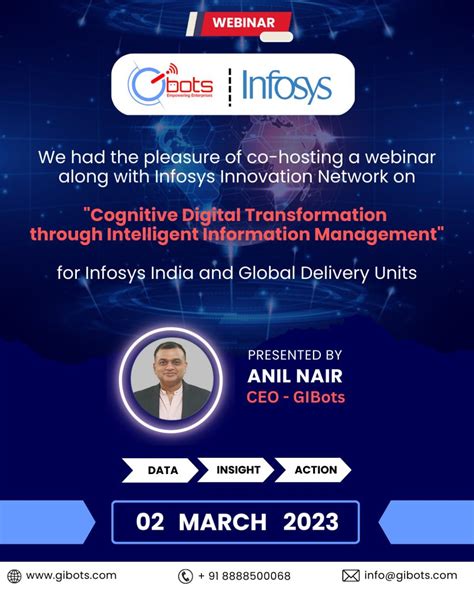 Aiqod On Linkedin Infosys Gibots Technology Digitaltransformation