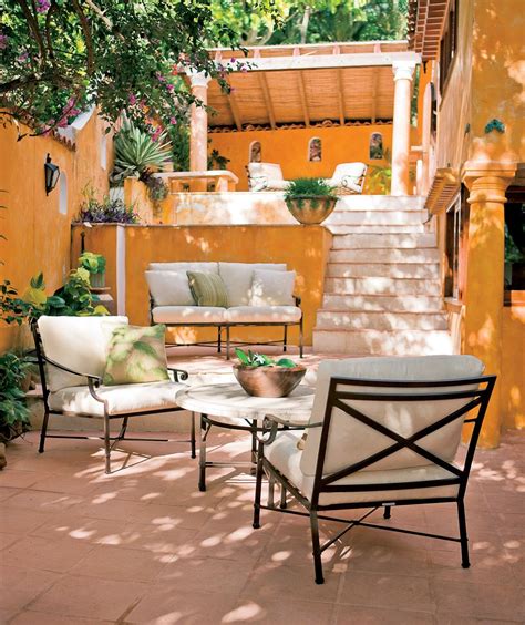 Covered Patios Arbors Photos And Ideas Mexican Patio Furniture