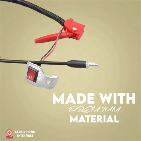 Slsnea0151 52cc 63cc On Switch Electric Cable Acceleration Cable For Earth Auger Replacement