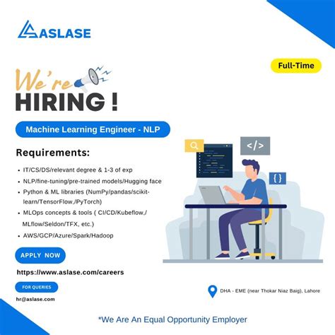 hiring nlp mljobs jobopporunity aslase