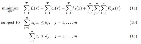 Amsmath Typesetting And Alignment Of Optimization Problem Where