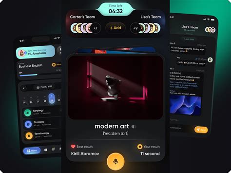 Language Learning App Behance