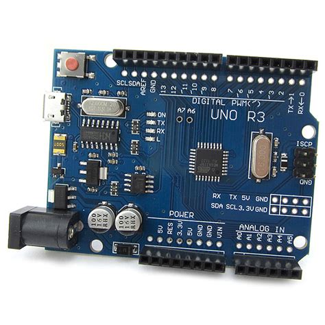 Carte Uno R3 Atmega328p Compatible Arduino Uno R3 Equipement électrique