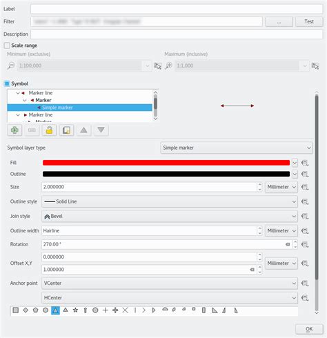 Symbology Showing Arrowheads In Line End Using Qgis Geographic Information Systems Stack