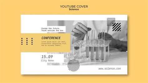 Free PSD Science Template Design