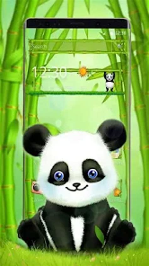 Cute Panda Theme List Pour Android Télécharger