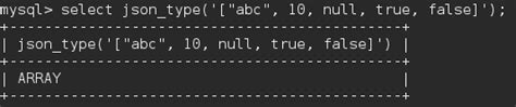 Tipo De Datos JSON En MySQL Uso Y Funciones Gpsos Es