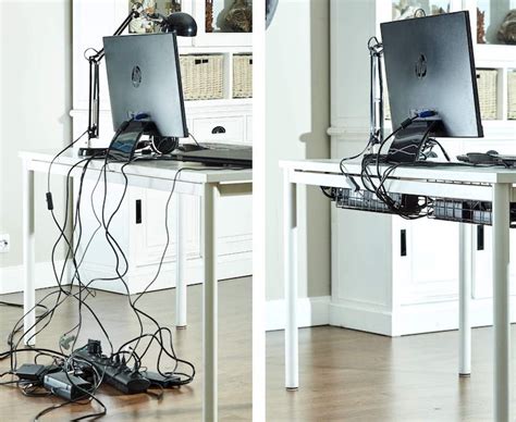 How To Hide Computer Cords In A Home Office Artofit