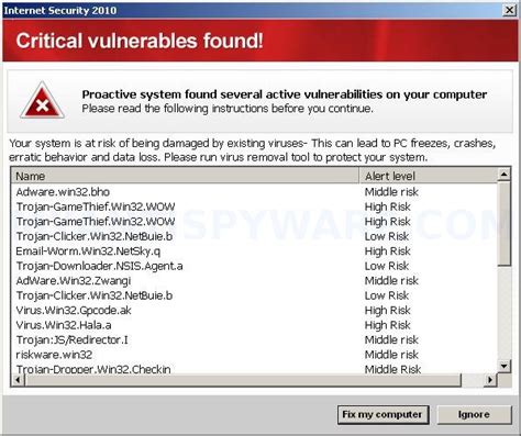How To Remove Internet Security 2010 Uninstall Instructions