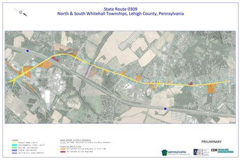 Route 309 Upgrade Proposal Maps