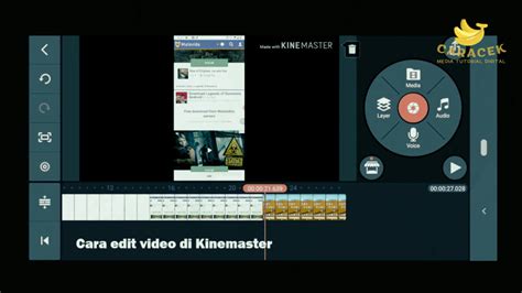 Cara Edit Video Di Kinemaster Simpel Cocok Jadi Lebih Keren Caracek