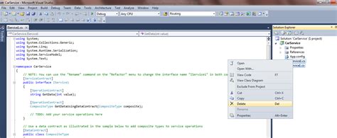 Iis Hosting Of Wcf Service