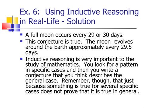 11 Patterns And Inductive Reasoning Ppt