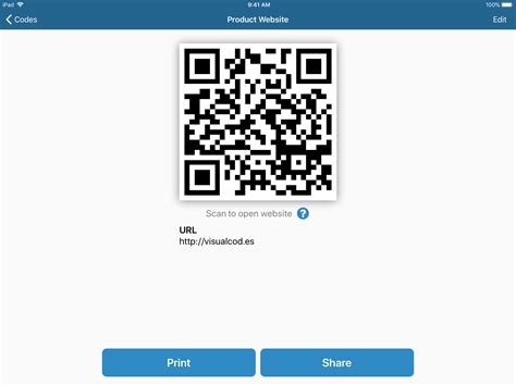 Code QR Pour IPad