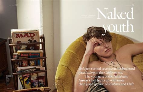 Naked Youth Vogue Hommes