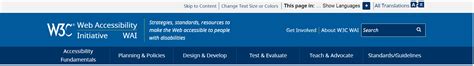 Wai Translations W3c Wiki