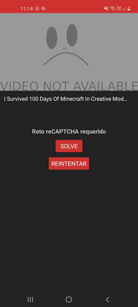 Someone Knows What Happens I Already Solved The Captcha And It Is Not Solved Issue