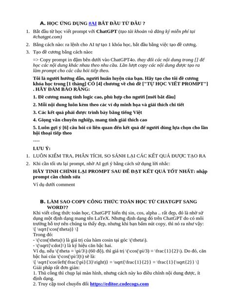 Ung Dung GPT | PDF