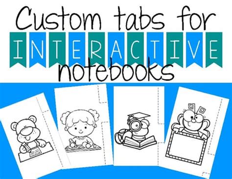 Interactive Notebook Tabs By La Tienda De Senora Tpt