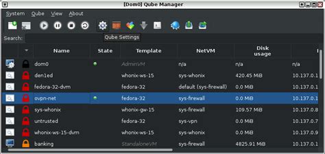 How To Setup OpenVPN Fedora AppVM For OVPN Community Guides Qubes OS Forum
