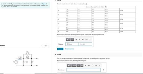 Solved Problem 4 86 Pspice Multisim A Variable Resistor Ro
