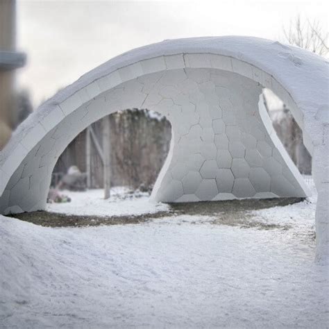 Foam Shell Structures Parametric House