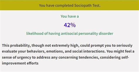 Sociopath Test