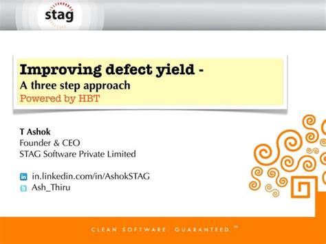 Improving Defect Yield A Three Step Approach Pdf Computer