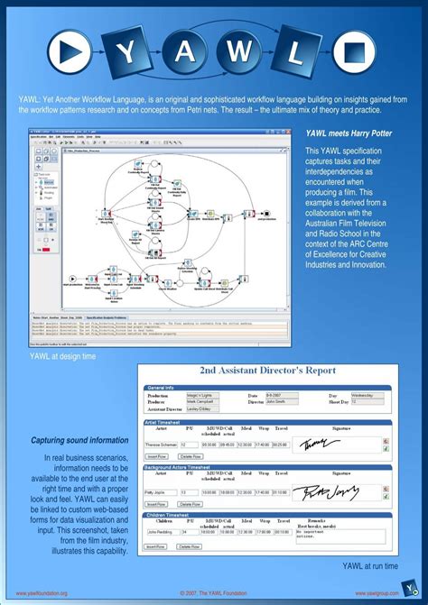 Yawl Yet Another Workflow Language Is An Original And