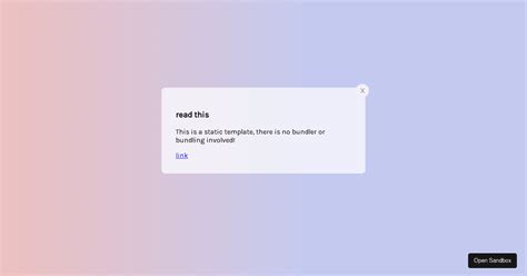 Glassmorphism Example Codesandbox