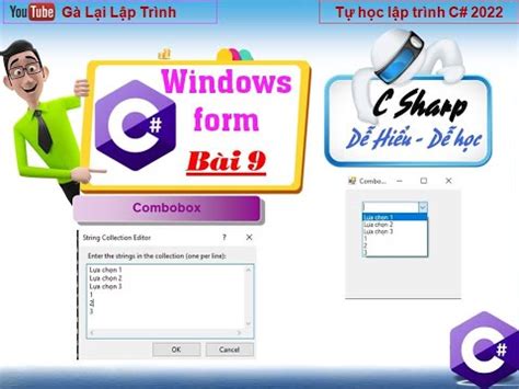 Winform C ComboBox Winforms C Step By Step For Beginners Tuhoc Cc YouTube