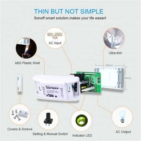 Sonoff Basic Switch Iotwebplanet Com