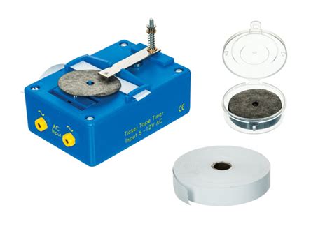 Ticker Tape Timer 6v Incltape And Disc Edulab