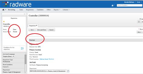 How To Edit The Requisition Structure Of A Posted Requisition — Cloud Customer Connect