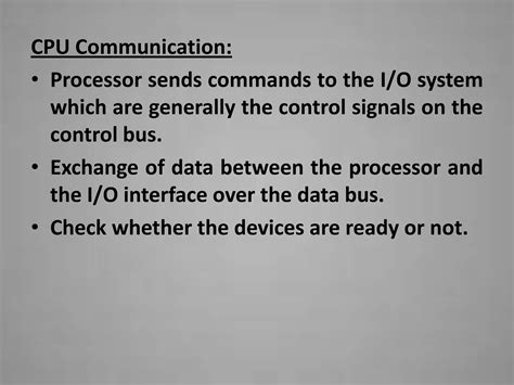 Accessing I O Devices PPTX