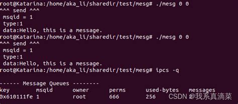 linux应用 进程间通信之消息队列 system v system v消息队列 csdn博客