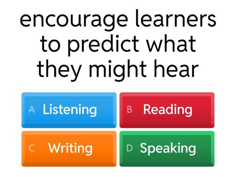 Lesson 11 Scaffolding Learning Quiz
