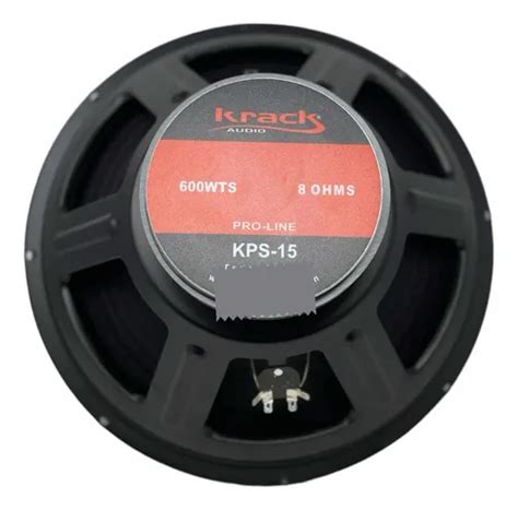 Bocinas 15 Profesional Krack Modelo Kps 15 Meses Sin Interés