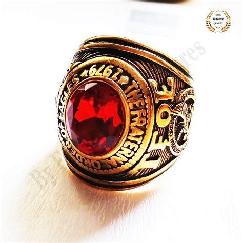 High Quality Pure 316l Titanium Steel Eagles Ring Tfoe Ring Kuya Ring