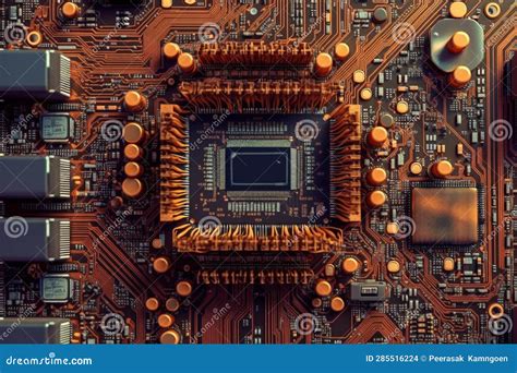 Technology Microchip Blue Circuit Board Digital Arrow Movement