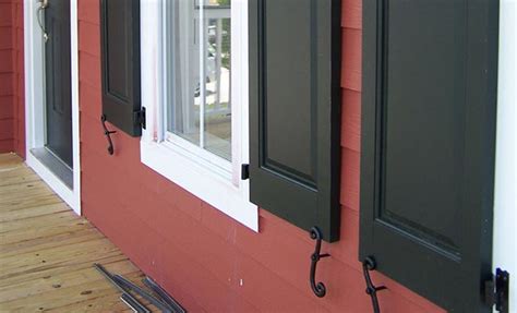 Lynn Cove Foundry Shutter Dogs Stays And Tiebacks Functional Exterior