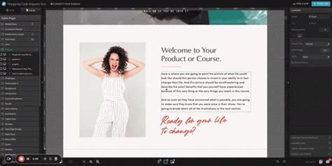 Rotating Text Effect Tonic Site Shop